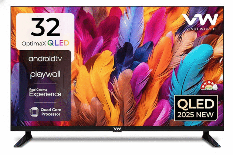 VW OptimaX 32" QLED TV Review 2025 – Android Smart TV with HDR10 & 24W ...