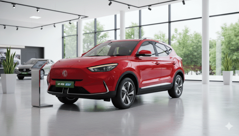 MG ZS EV 100-Year Green Edition Review (2025): 461 km Range, Panoramic ...